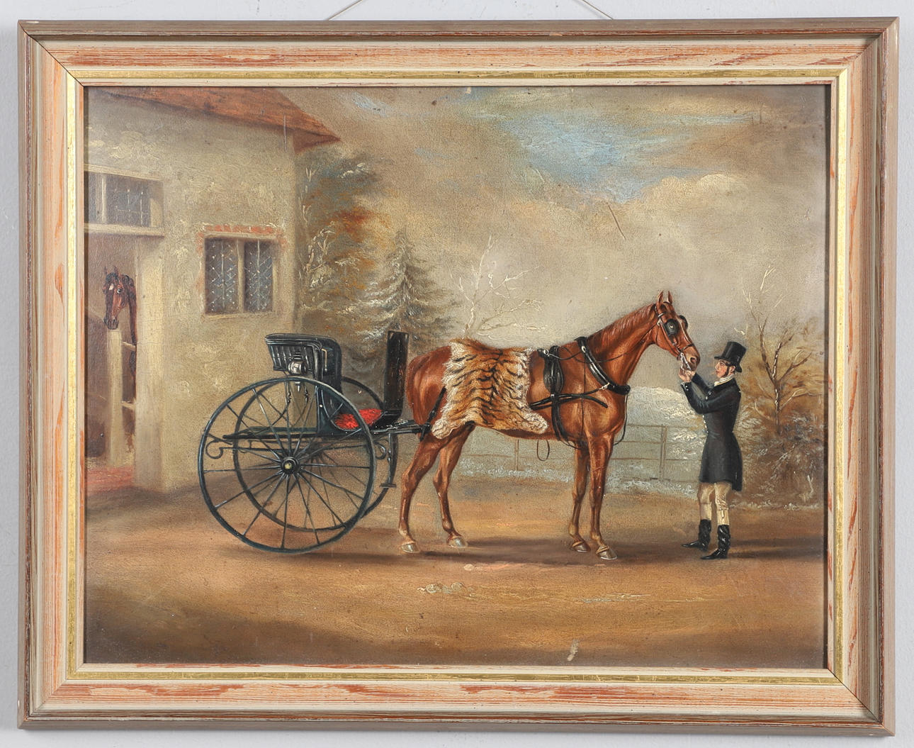 CIRCLE OF CHARLES HANCOCK (1795-1868). `PICKLE` AND GEORGE SKIVINGS ...