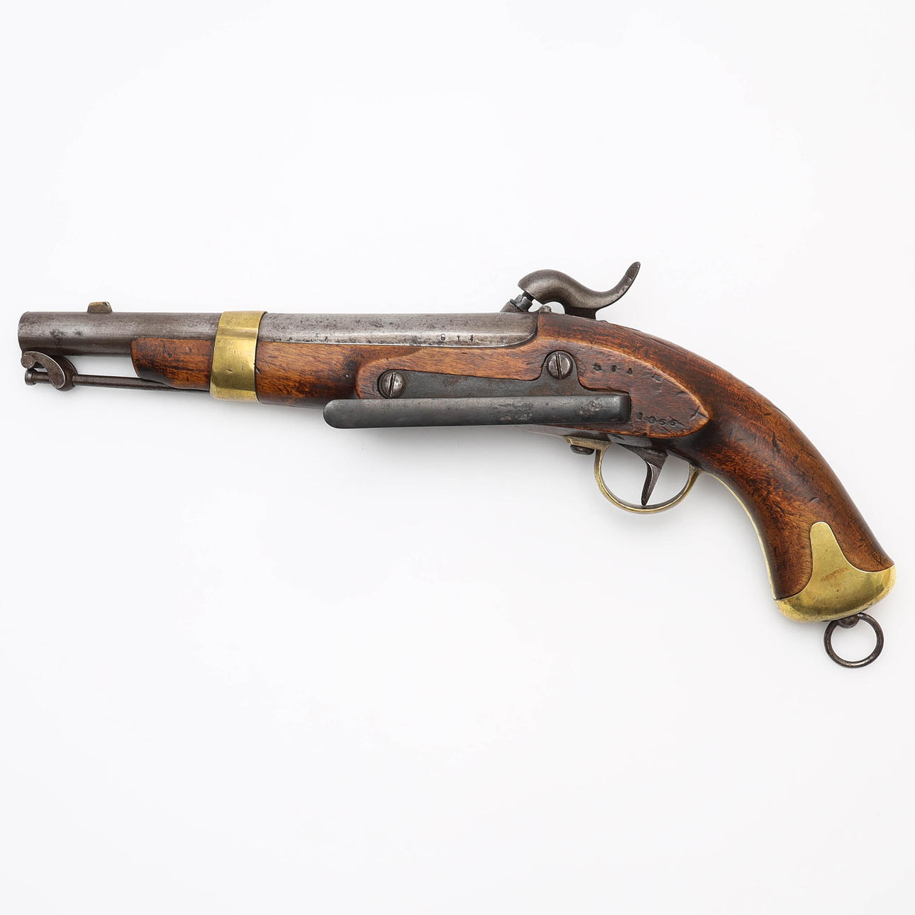 Slinglock pistol, m/1854 navy, 19th century. Weapons & Militaria - Guns ...