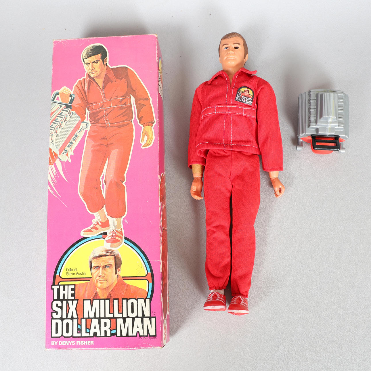 DENYS FISHER. THE SIX MILLION DOLLAR MAN COLONEL STEVE AUSTIN 12 ...
