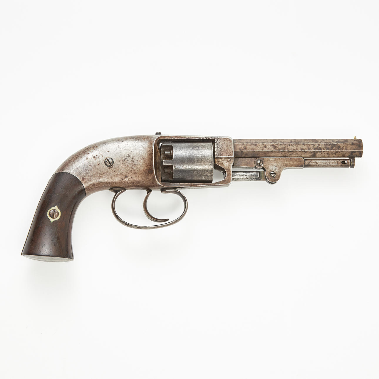PERCUSSION REVOLVER, American, Pettengill Pocket Revolver, Rogers ...
