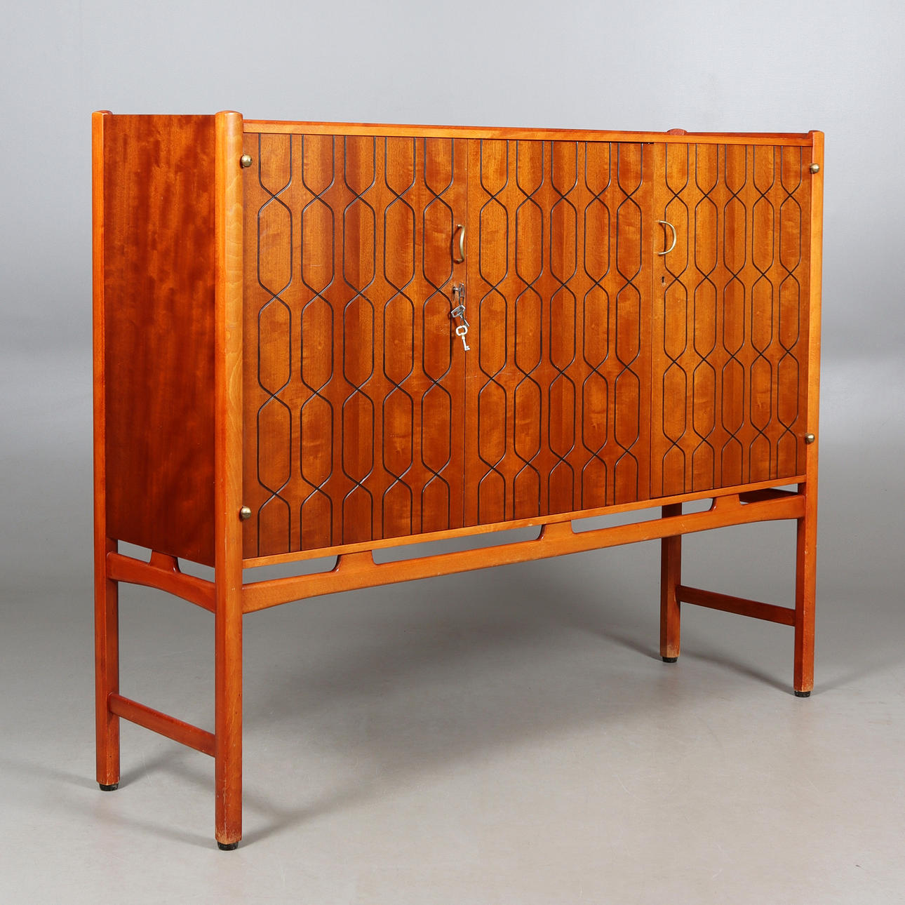 DAVID ROSÉN. A cupboard, “Napoli”, Westbergs Möbler, mid 20th century ...