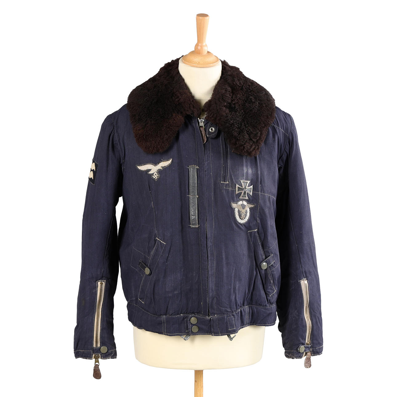 WW2 GERMAN LUFTWAFFE NCOS FLYING JACKET. Weapons & Militaria - Armour ...