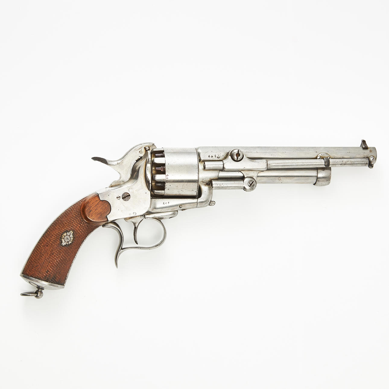 PERCUSSION REVOLVER, American, LeMat Transition Model Revolver, no 461 ...