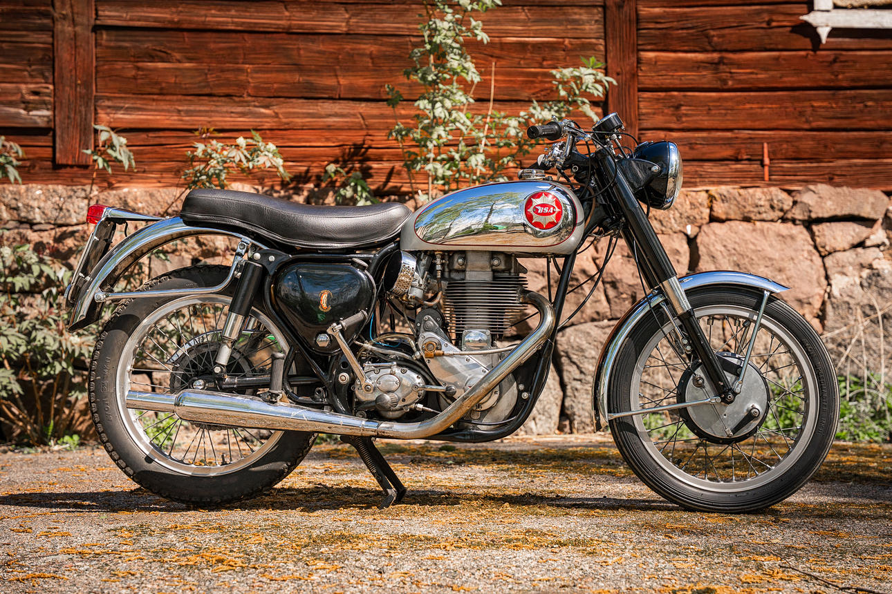 BSA, modell CB 32 Gold Star, 1954, England. Fordon, Båtar & Delar ...