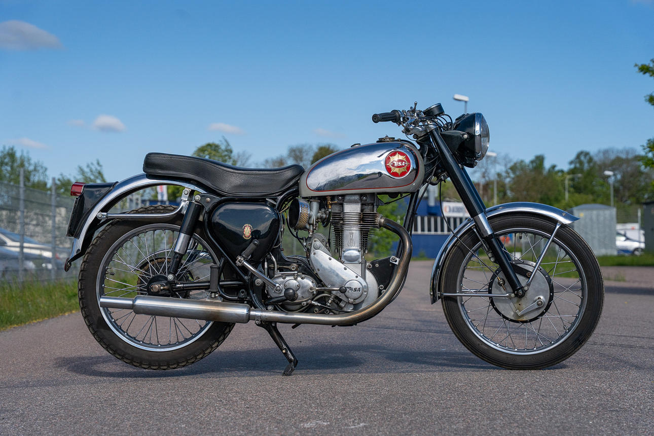 BSA, modell B34 GS Gold Star, 1954, England. Fordon, Båtar & Delar ...