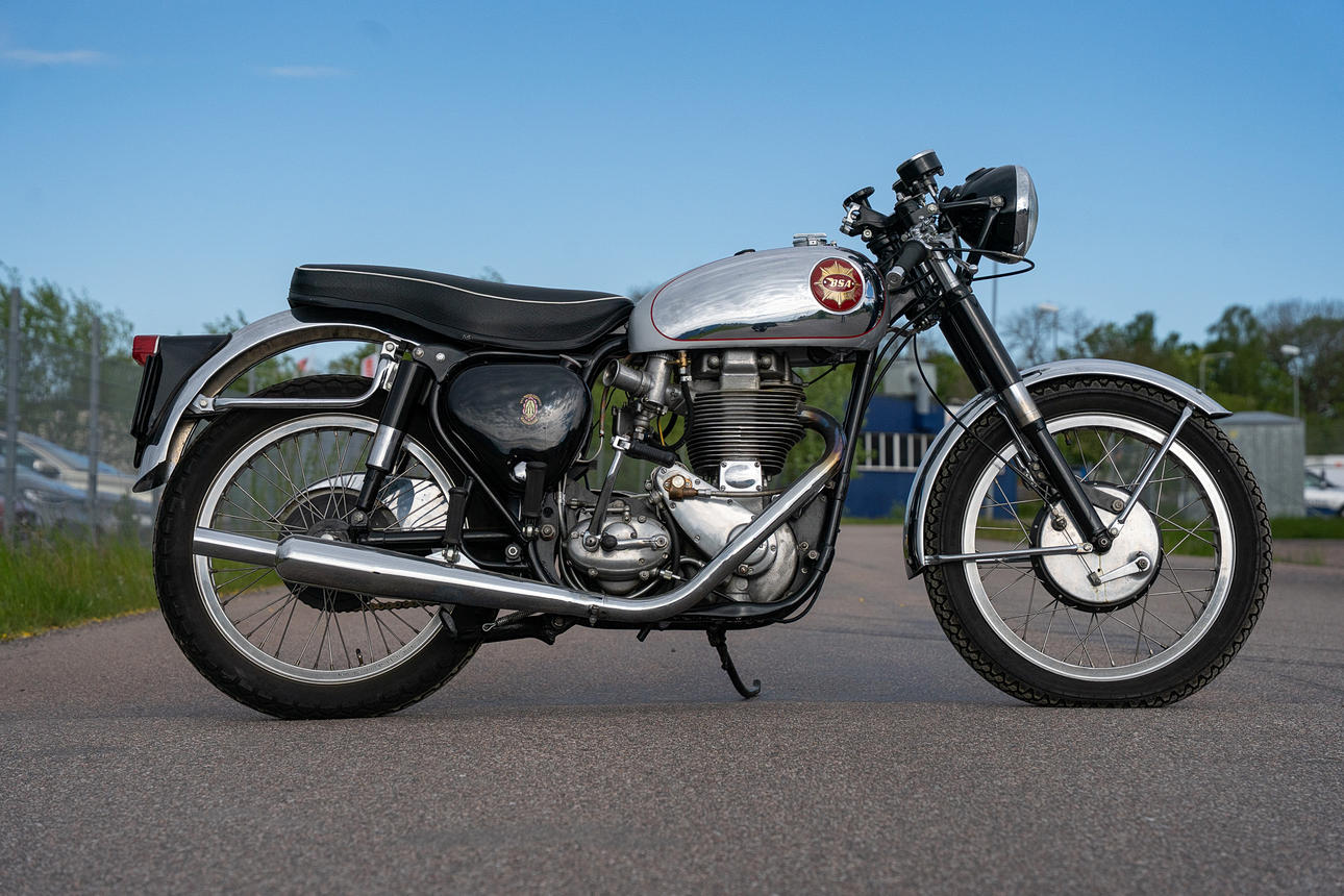 BSA, modell B34 GS Gold Star, 1962, England. Fordon, Båtar & Delar ...