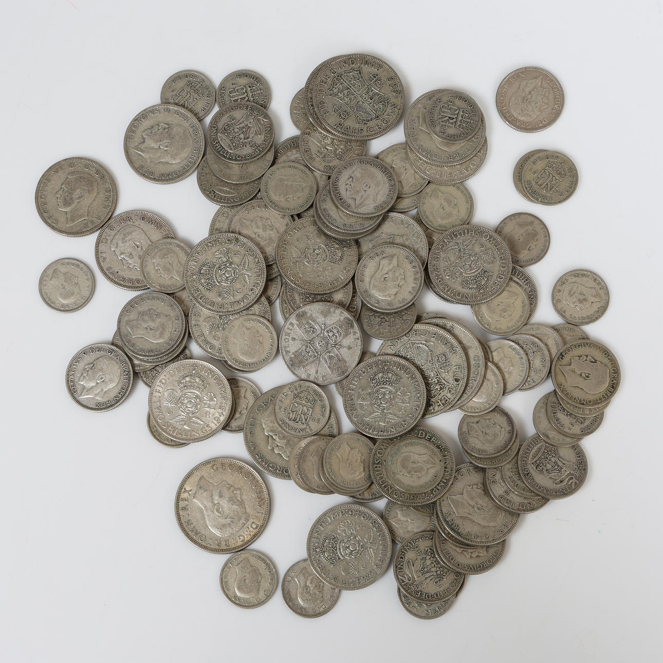 COLLECTION OF PRE 1947 SILVER COINS. Coins, Medals & Stamps - Coins ...