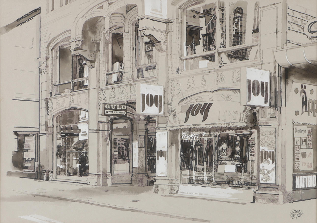 LARS CRONA. "Joy of woman's desiring", blandteknik, signerad -76. Konst ...