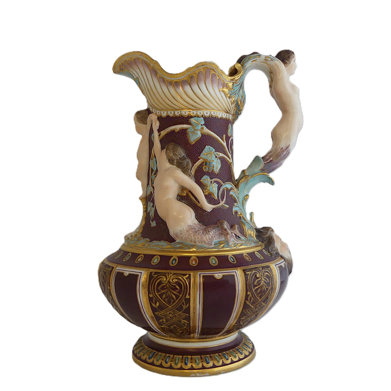 TILLBRINGARE, "Najaden", lyxmodell C Gustafsberg 1868. Keramik ...