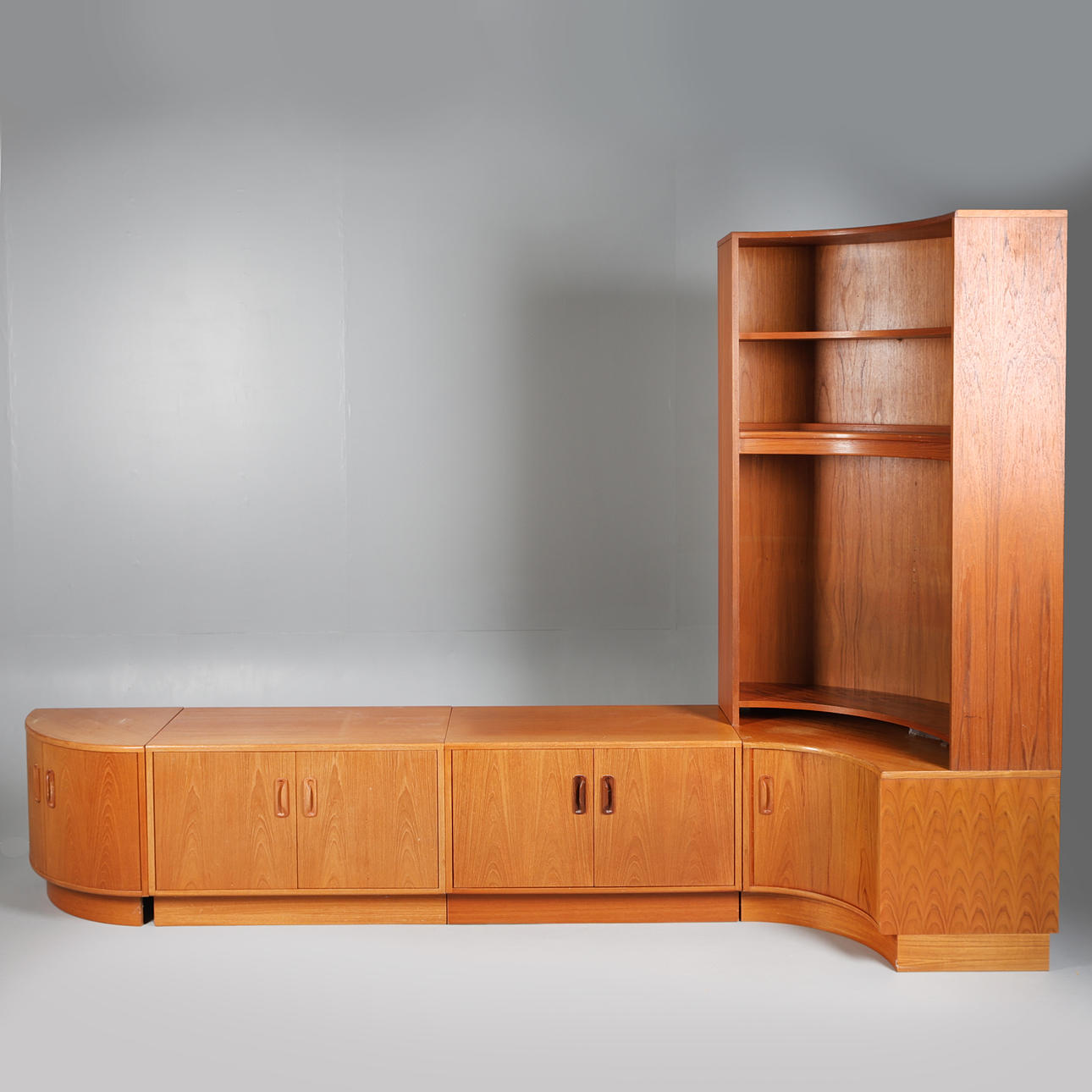 G PLAN. A SELECTION OF MID 20TH CENTURY CORNER WALL UNITS. Furniture ...