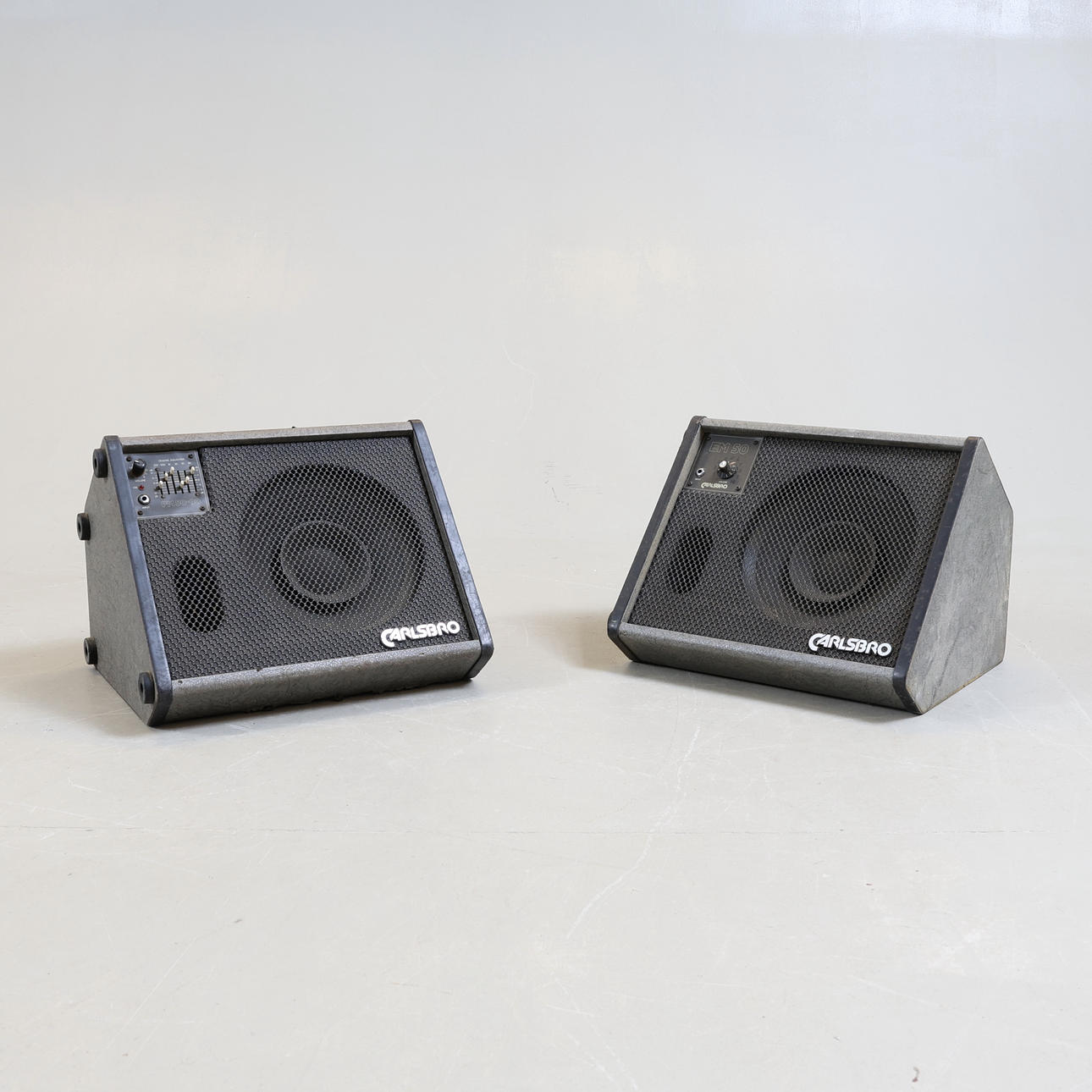 HÖGTALARE, PM 50-90 wedge amp monitor & EM 50 slave speaker, Carlsbro ...