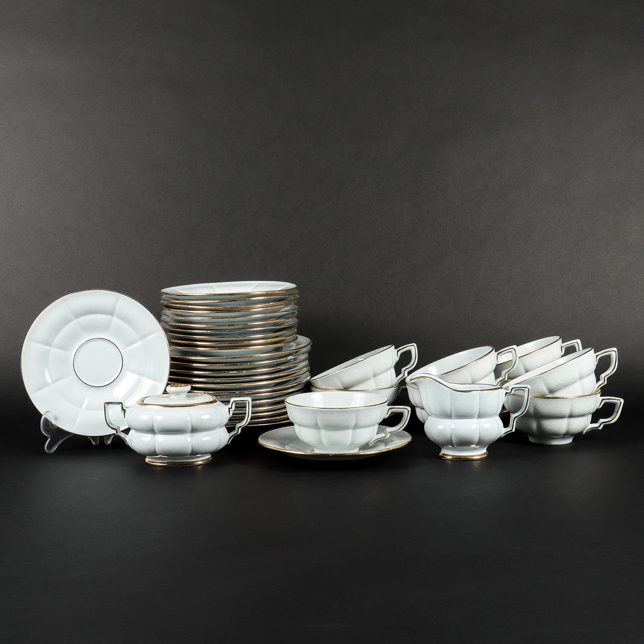 ARTHUR PERCY. Teservis "Grand" Gefle. Keramik & Porslin - Serviser ...