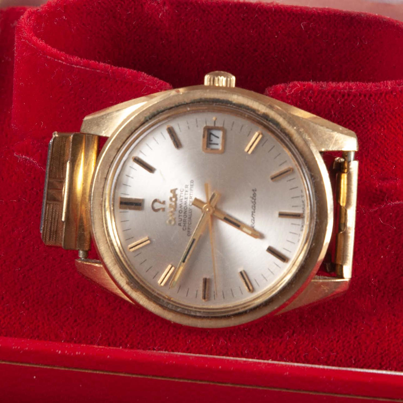 OMEGA SEAMASTER CHRONOMETER, Armbandsur, guld på stål, automatisk ...
