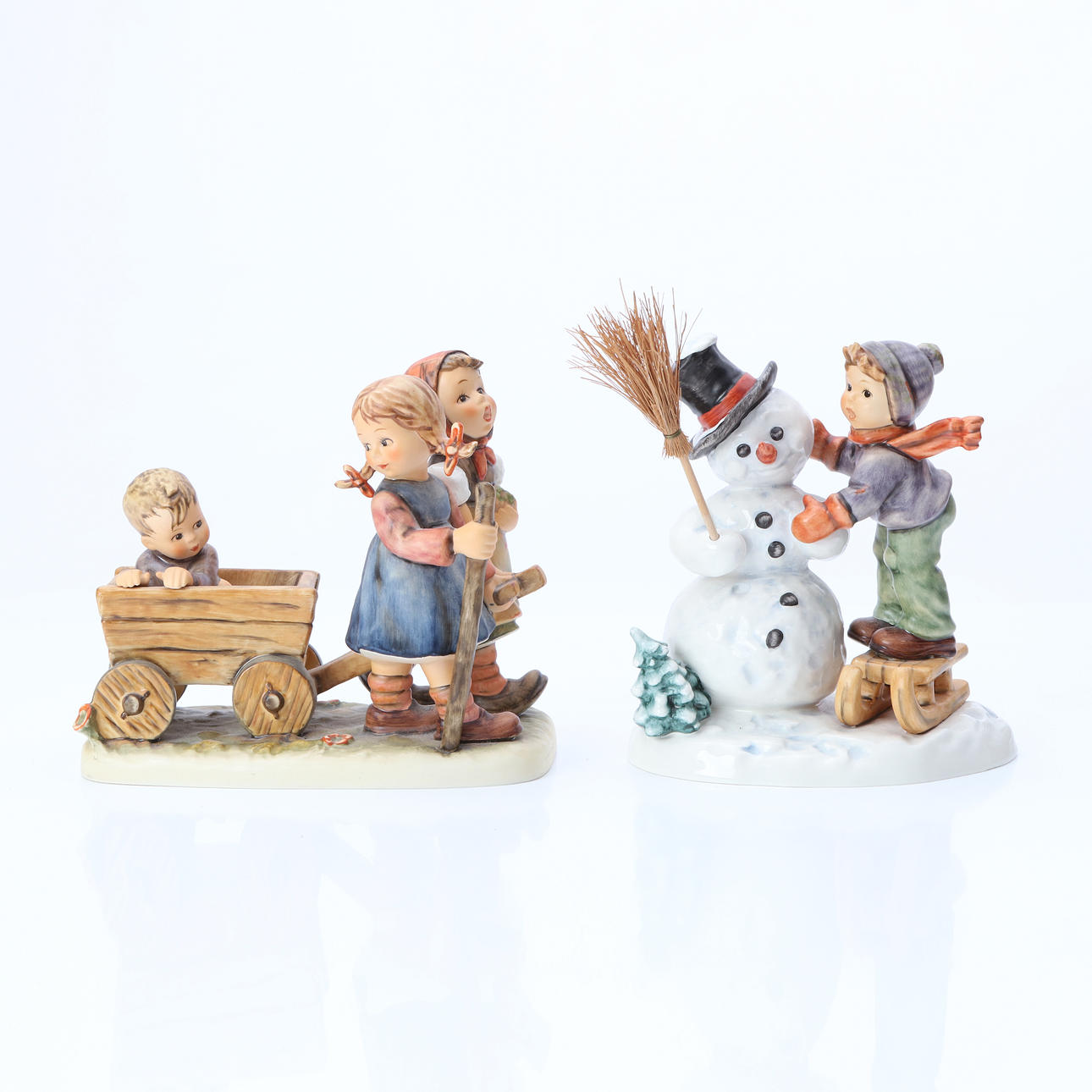 GOEBEL, FIGURINES, TWO PCS. Ceramics. Germany, contemporary ...