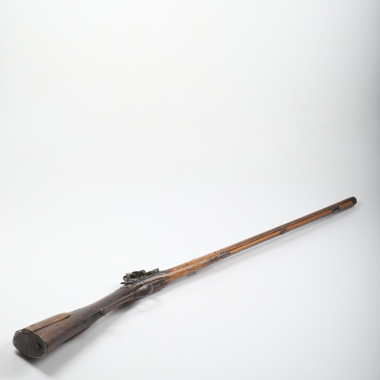 18th/19th century FLINTLOCK RIFLE. Weapons & Militaria - Guns & Rifles ...