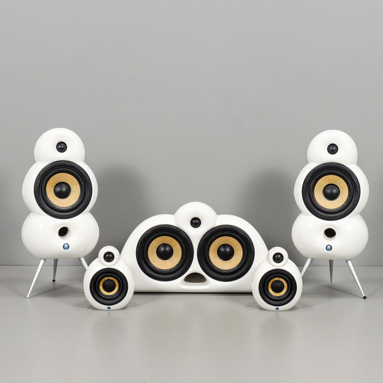 HÖGTALARE Scandyna 5 stycken, Minipod, Micropod samt Cinepod. 2000-tal ...