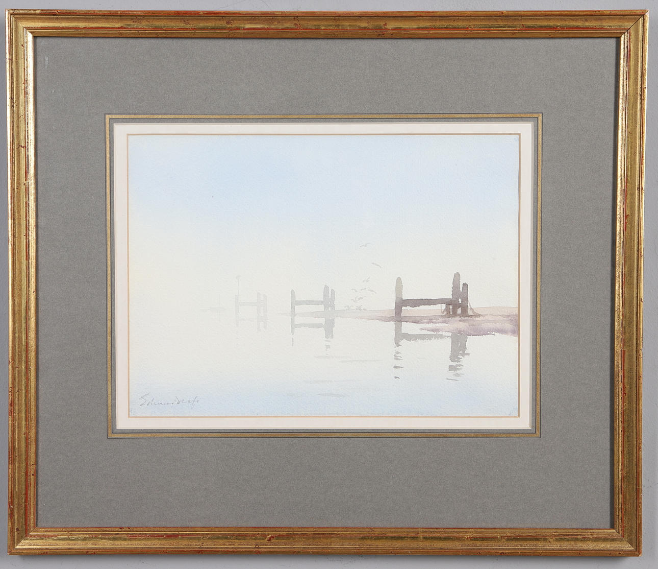 EDWARD BRIAN SEAGO RBA, ARWS, RWS (1910-1974). 'Seascape, Pauling ...