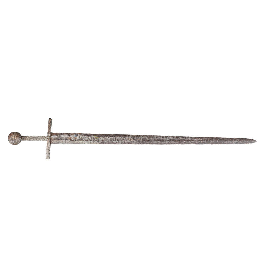 A MID 12TH CENTURY IRON CRUSADERS SWORD. Weapons & Militaria - Edged ...