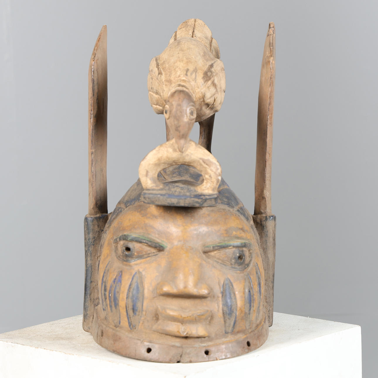 AN IGBO HELMET MASK, NIGERIA. Ethnographica - African tribal art ...