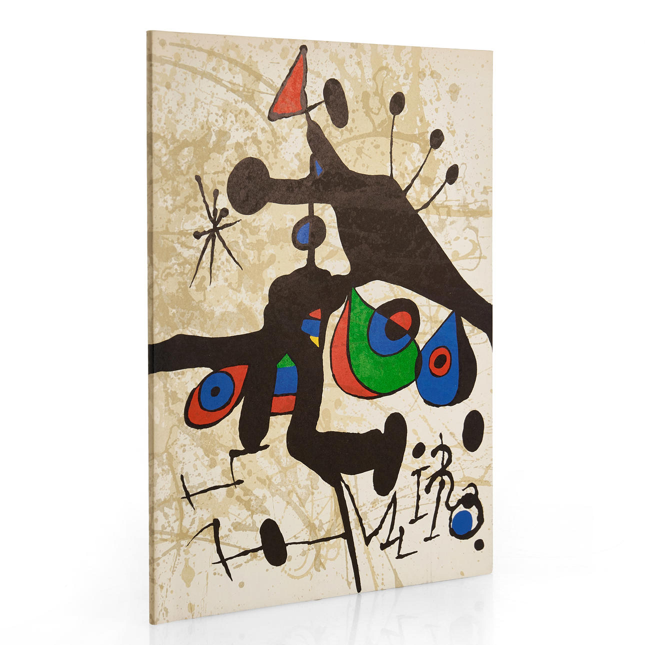 JOAN MIRÓ, Pierre Matisse Gallery New York 1972, 1 dubbelsidig ...
