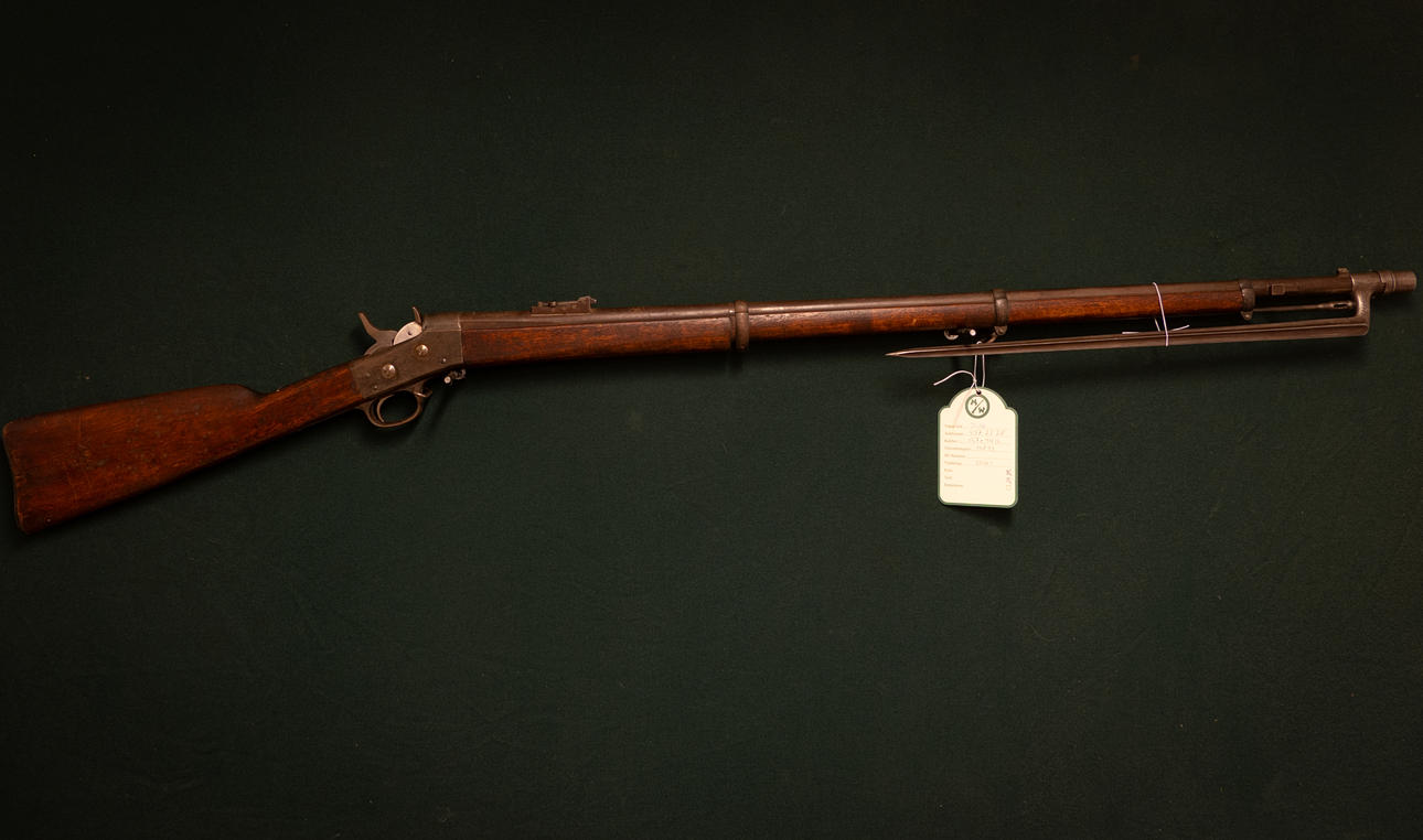 Remington Modell 1867 Kal. 12,7x44R Tillv.nr: 14899. Licensvapen ...