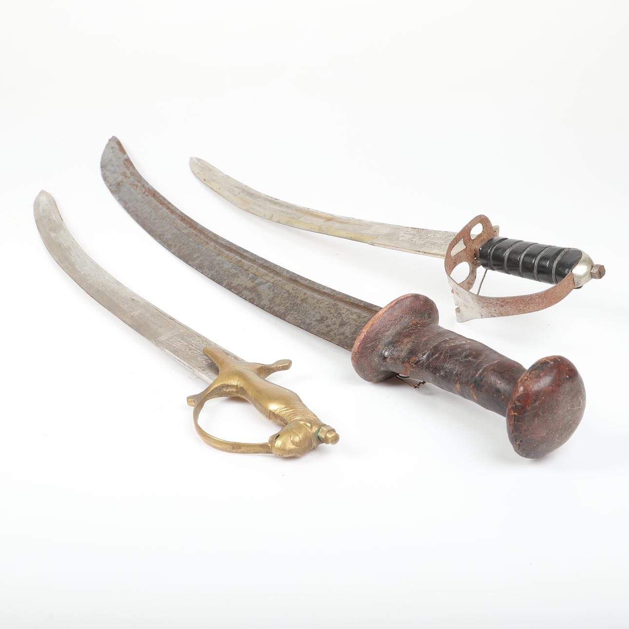 A set of three swords, 1800/20th century. Weapons & Militaria - Edged ...