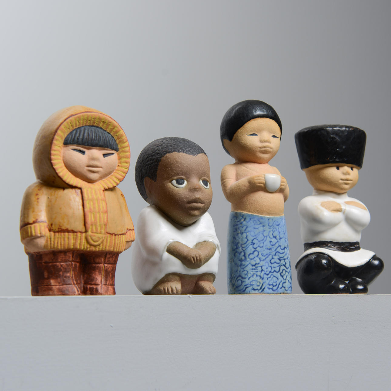LISA LARSON. Nord, Syd, Ivan & Maria from the series All World's ...