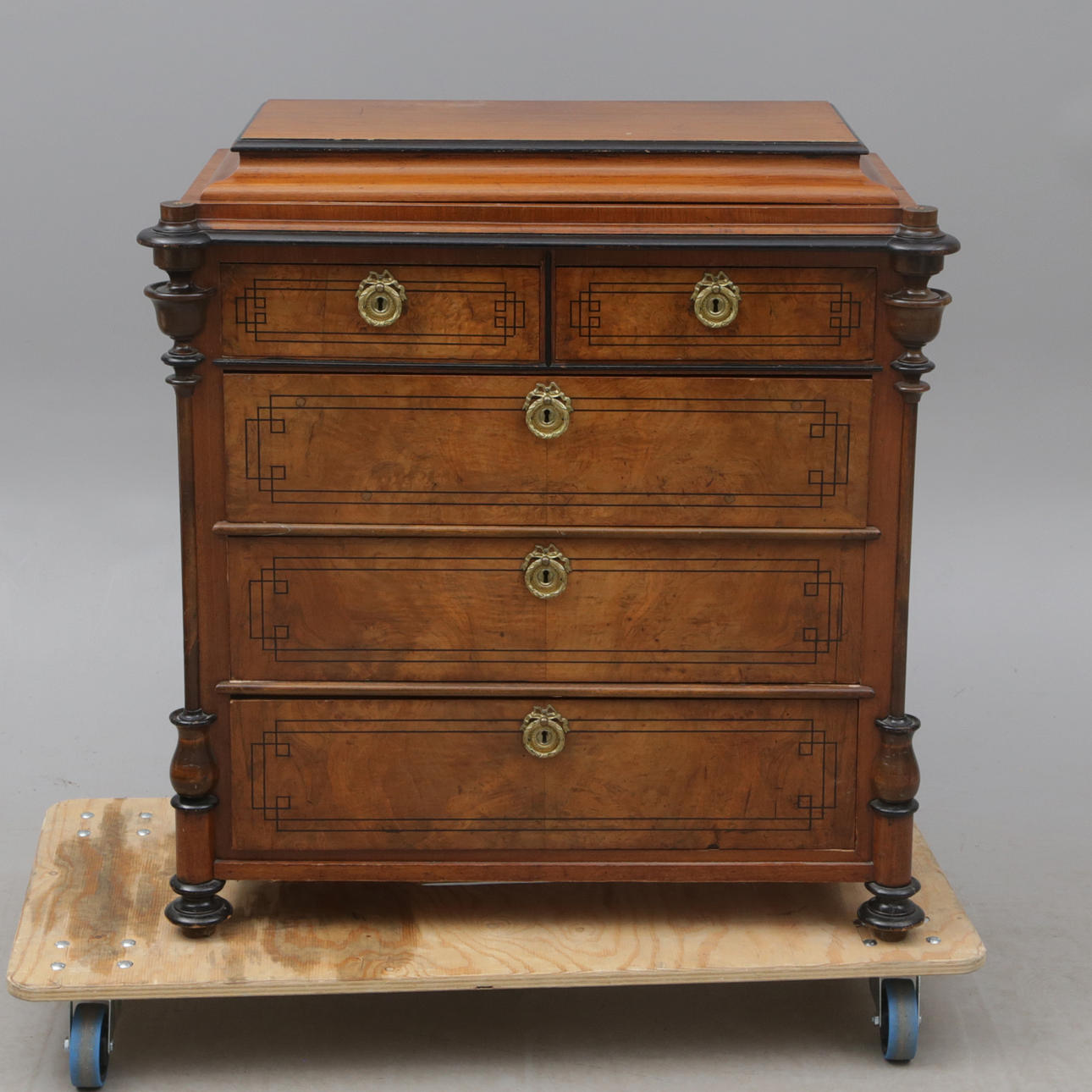 Chest of drawers, mixed style furniture, 19th century. Furniture ...