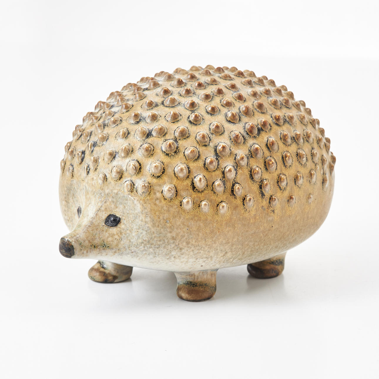 LISA LARSON. Hedgehog, stoneware, “Endangered Animals”, for WWF ...