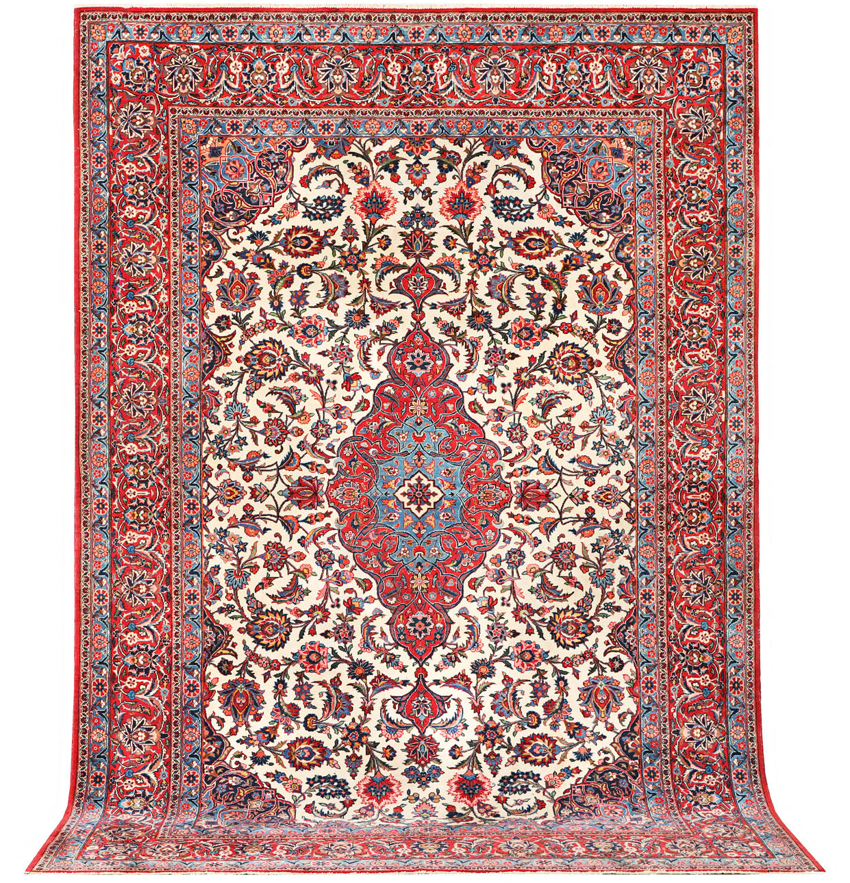 MATTA, antik isfahan, 322X216 cm. Mattor & Textil - Persiska Mattor ...