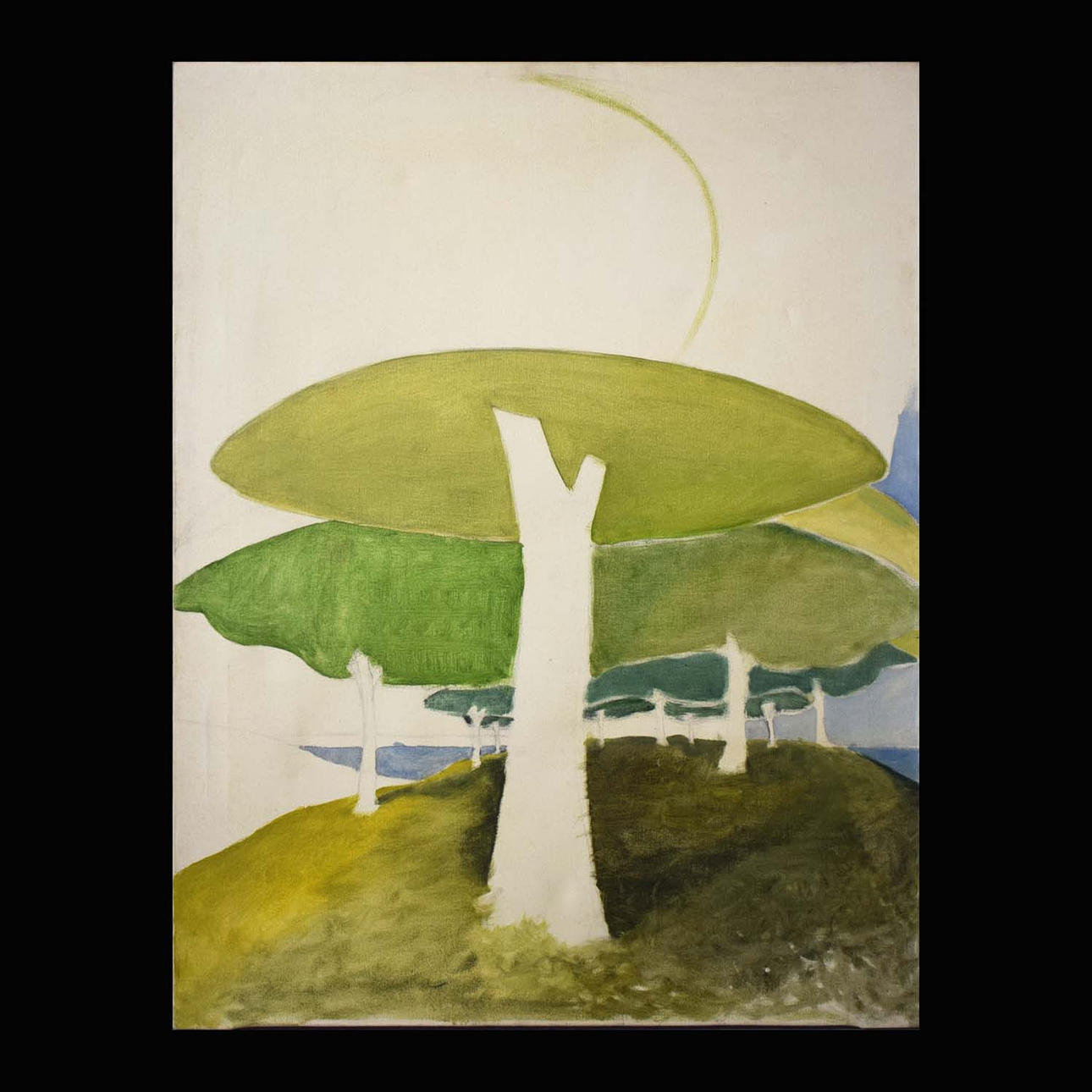 NORMAN ANTHONY (TONI) ONLEY. Follower of. TREES IN LANDSCAPE. Art ...
