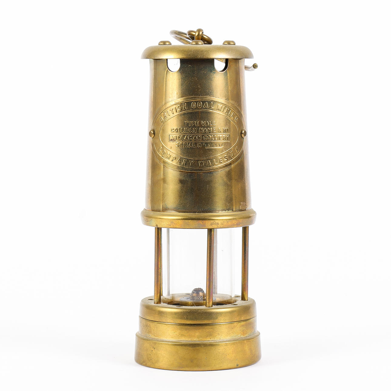 MINING LANTERN brass, British Coal Mining. Lighting & Lamps - Other ...