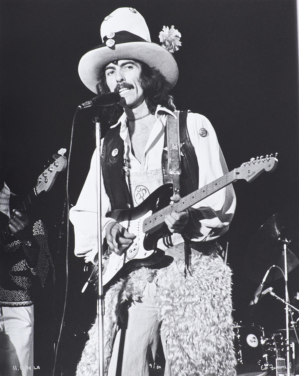 ED FINNELL (US/Sweden, born 1956): George Harrison, analogue (darkroom ...