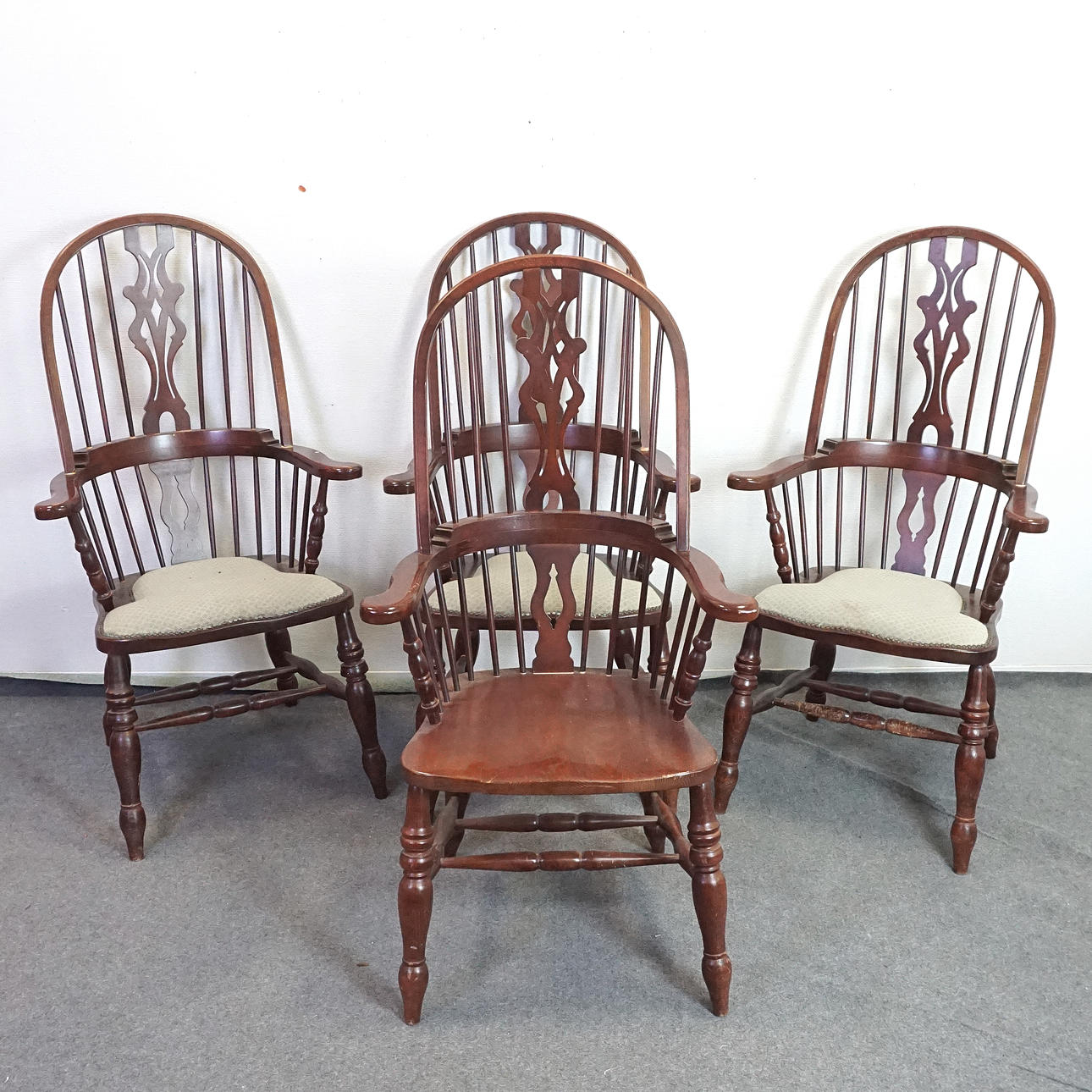 KARMSTOLAR, 4 st, Windsormodell, Andy Thornton Architectural Antiques ...
