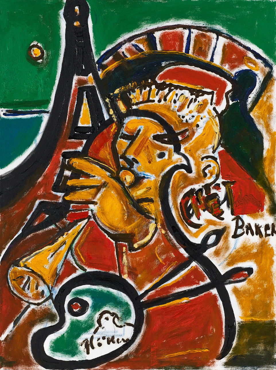 SVEN-ARNE “THE HAWK” HÖKENSTRÖM (Stockholm, 1947-2025). “Chet Baker ...