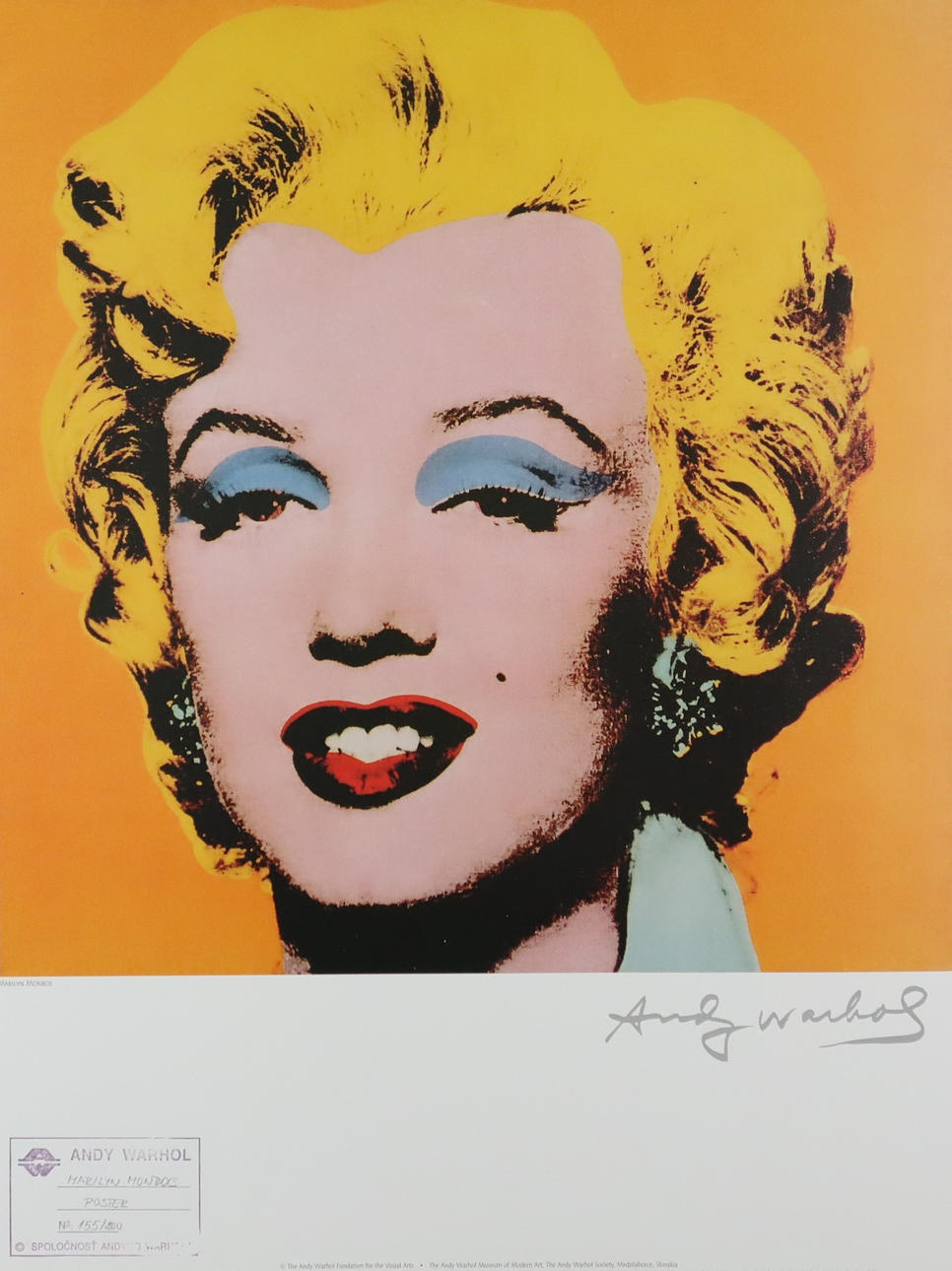- WARHOL, ANDY. Nach. "Marilyn Monroe", Poster. Kunst & Gemälde ...