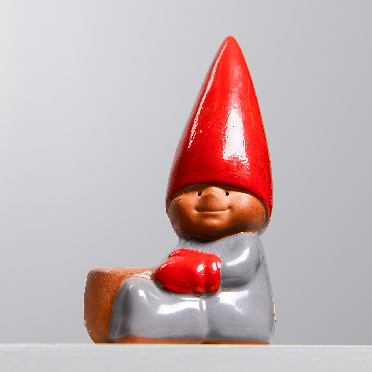 LISA LARSON. Tomte ur serien "Tomtefamiljen", KF, 1900-talets senare ...