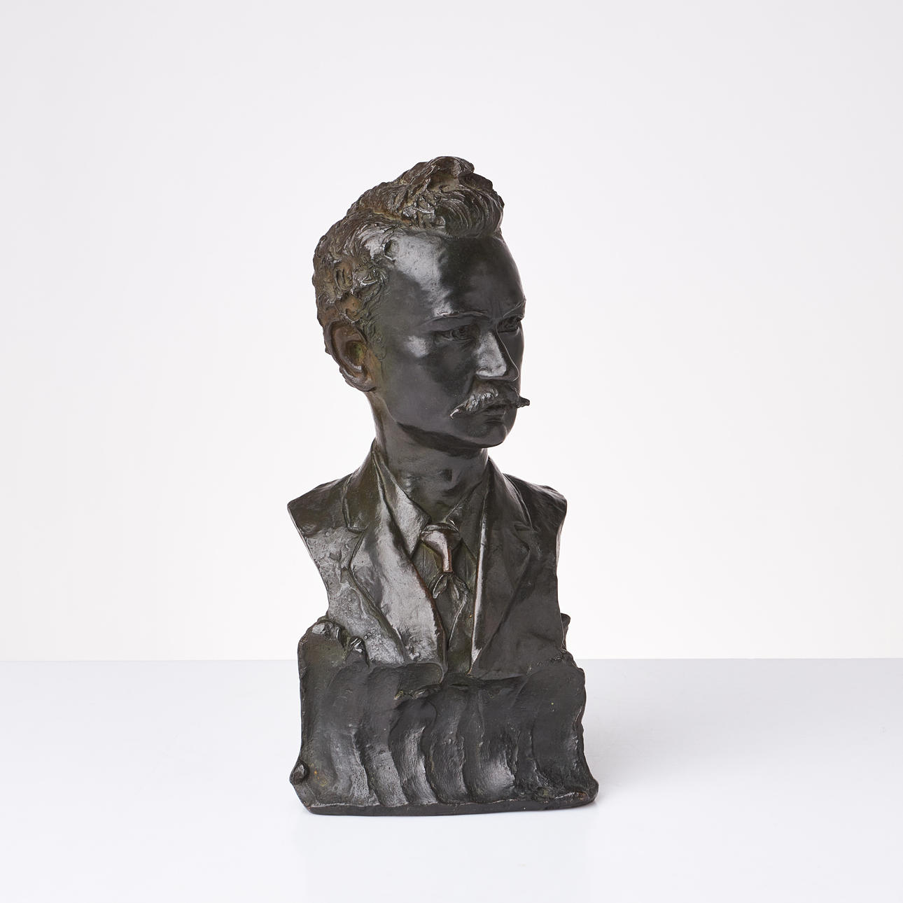 ALESSANDRO MORETTI (1870-1953). byst, föreställande Martin Sundell ...