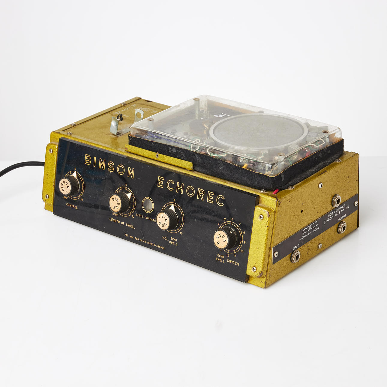 BINSON, Echorec model B1S, echo effect, tube/disk echo, Italy 1960s ...