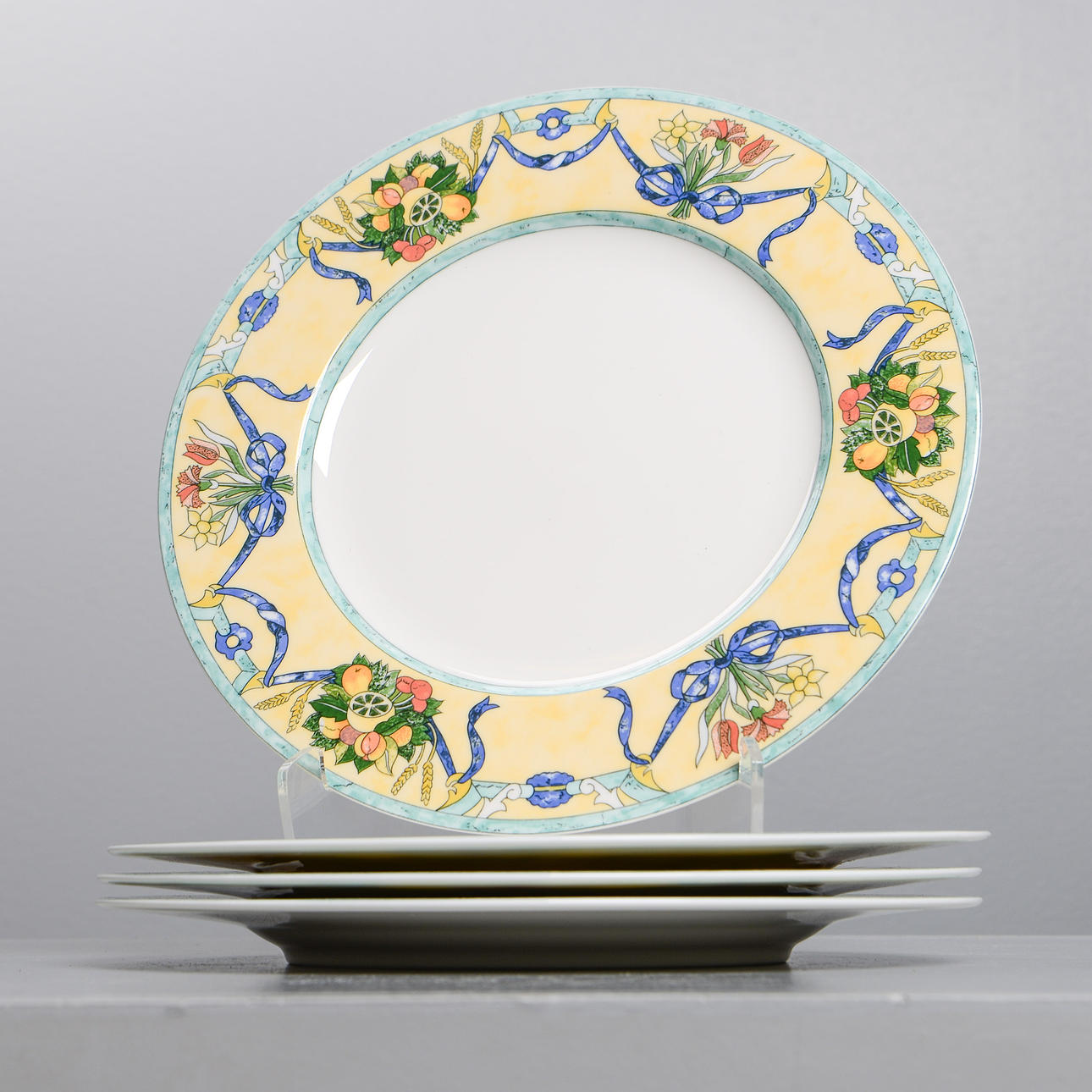 VILLEROY & BOCH, 4 Speiseteller „Citta & Campagna“. Keramik & Porzellan ...