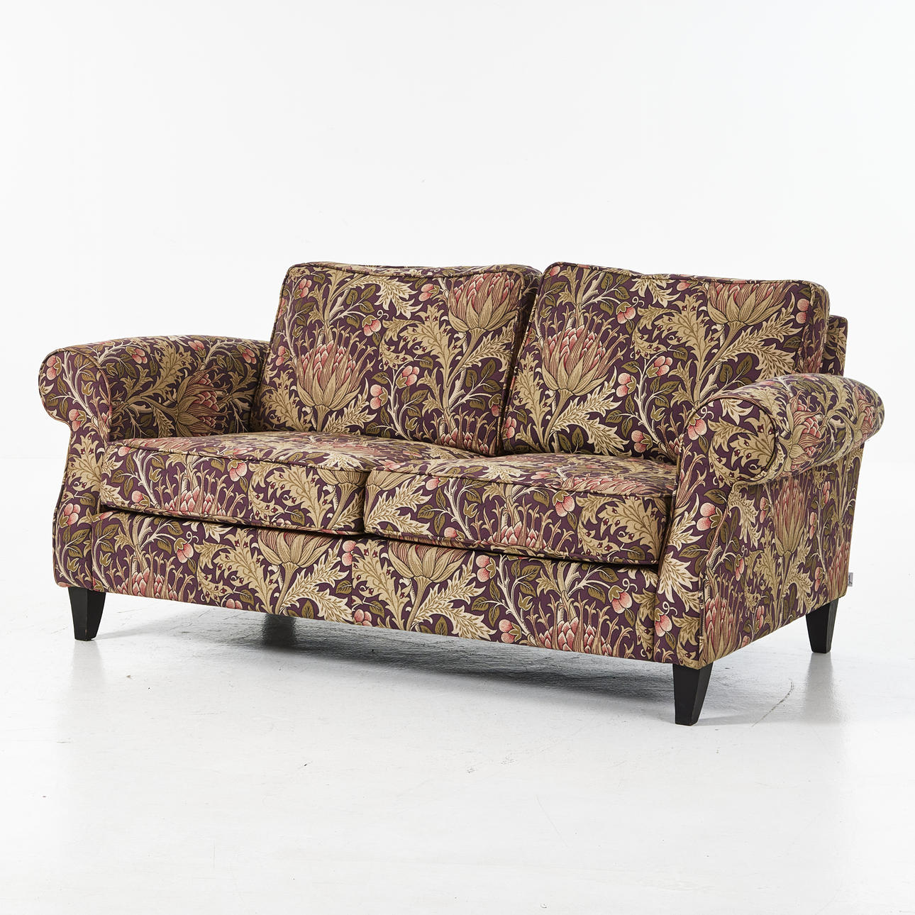 ENGLESSON, soffa, enligt uppgift inköpt 2018, klädsel i William Morris ...