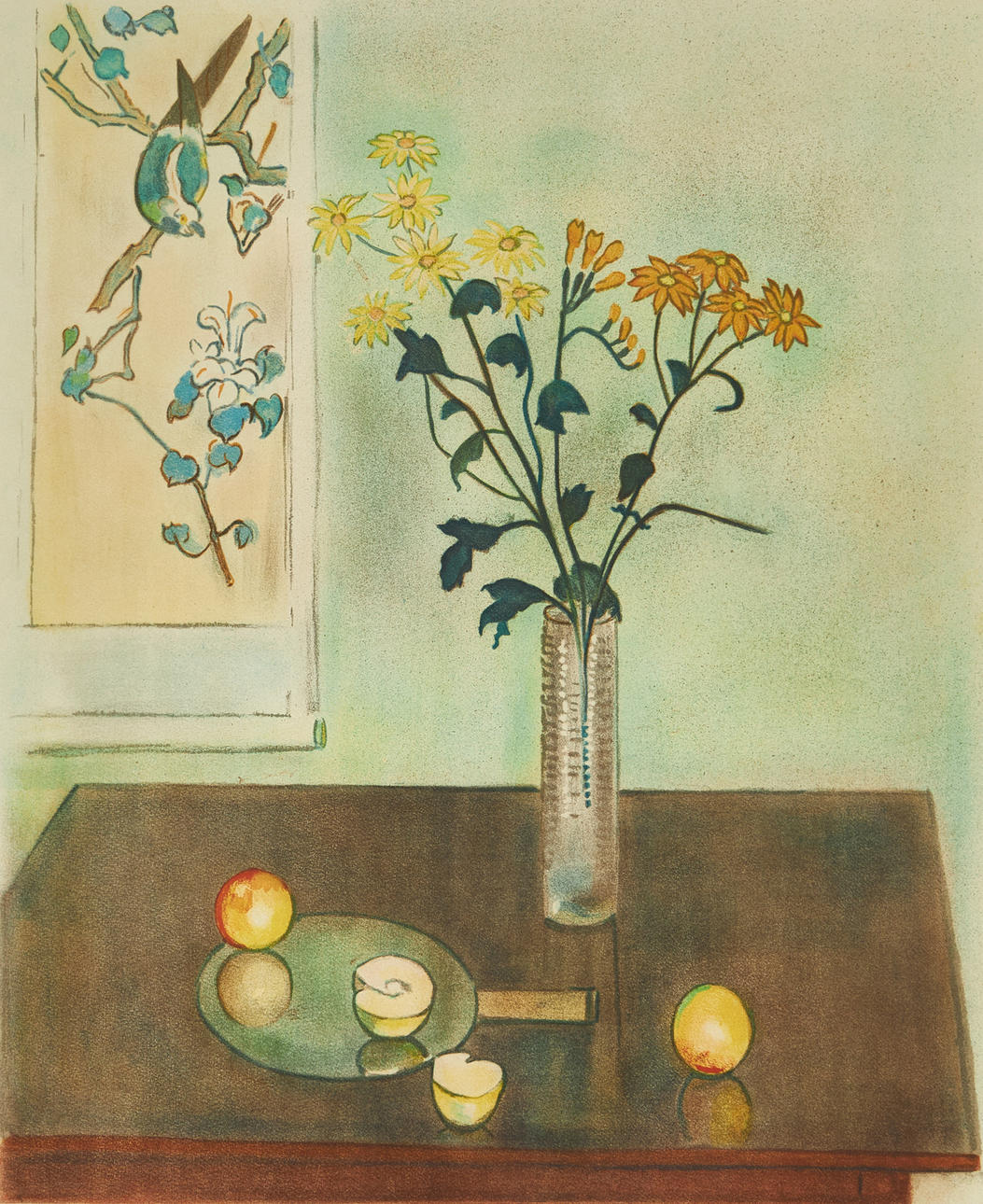EINAR JOLIN (1890-1976), “Flower still life”, signed Jolin and numbered H.C. 25/40.signed ...