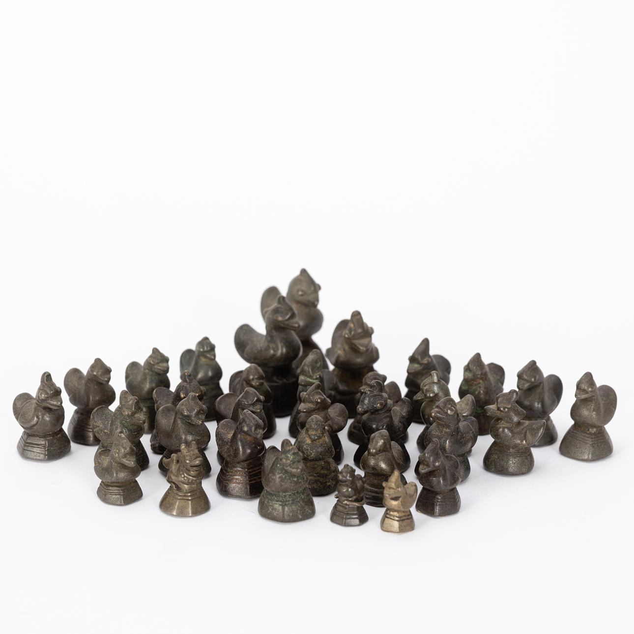 Opium weight collection in the form of the mythological Hamsa bird ...