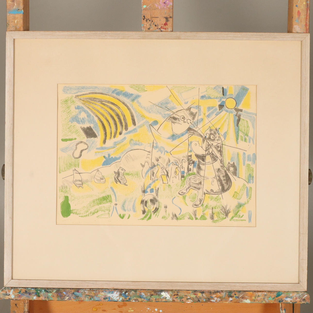 VERNER MOLIN. LITHOGRAPHY. Art - Engravings & Prints - Auctionet