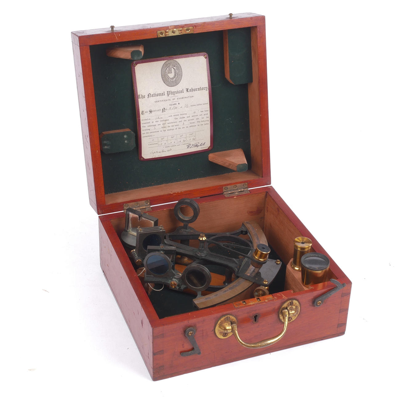 SEXTANT, in a box, first part of the 20th century. Collectables ...