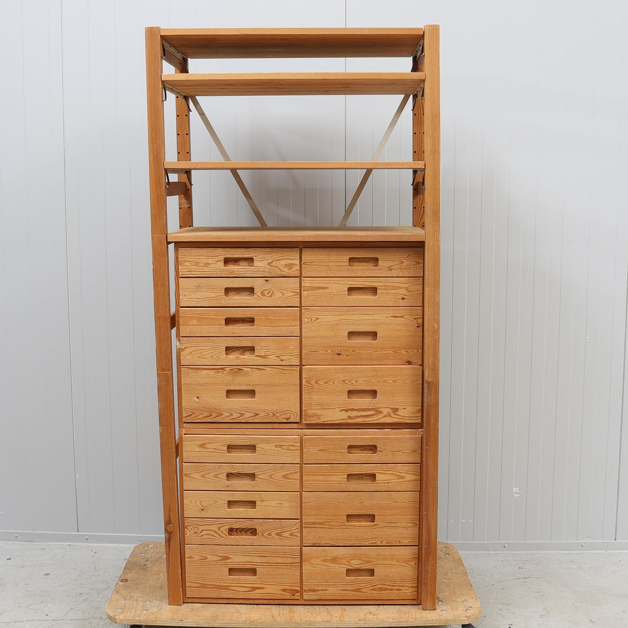 A 'Ivar' & 'Uffe' bookcase, IKEA, later part of the 20th century ...