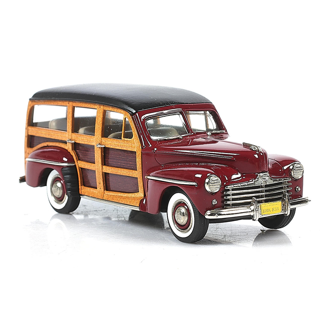 MODEL CAR, metal/resin, Ford V8 “Woody”, 1947, Brooklin Models, 1:43 ...