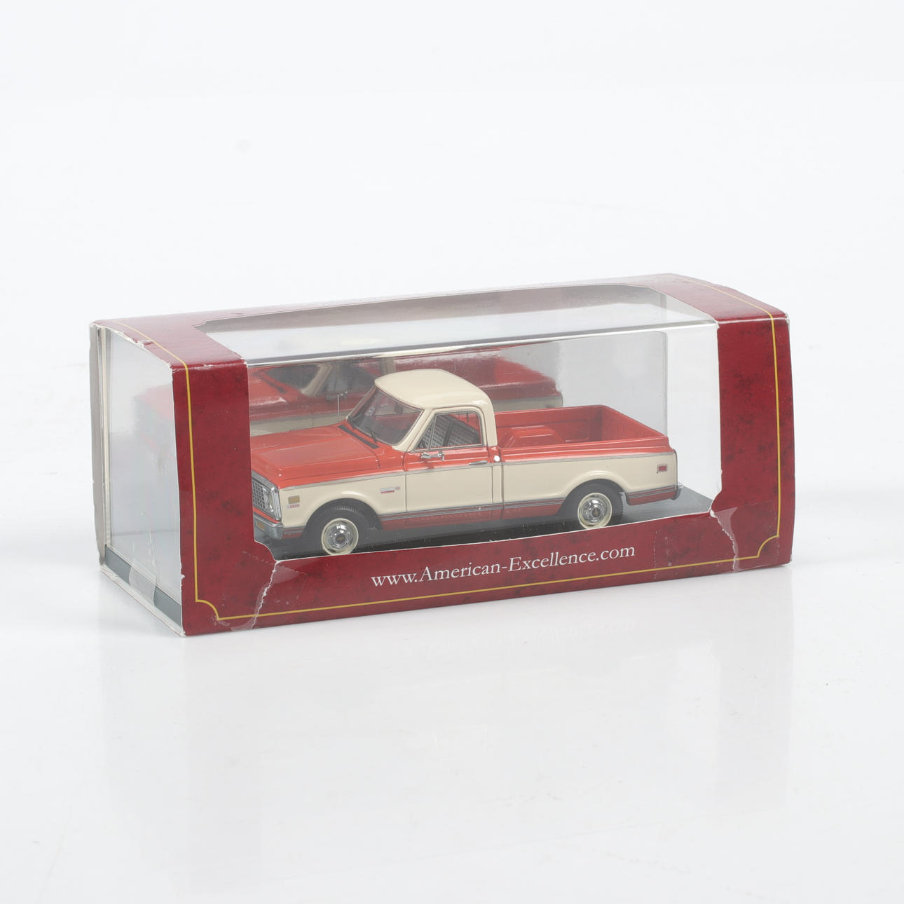 MODEL CAR, metal/resin, Chevrolet C10, American Excellence, 1:43 scale ...
