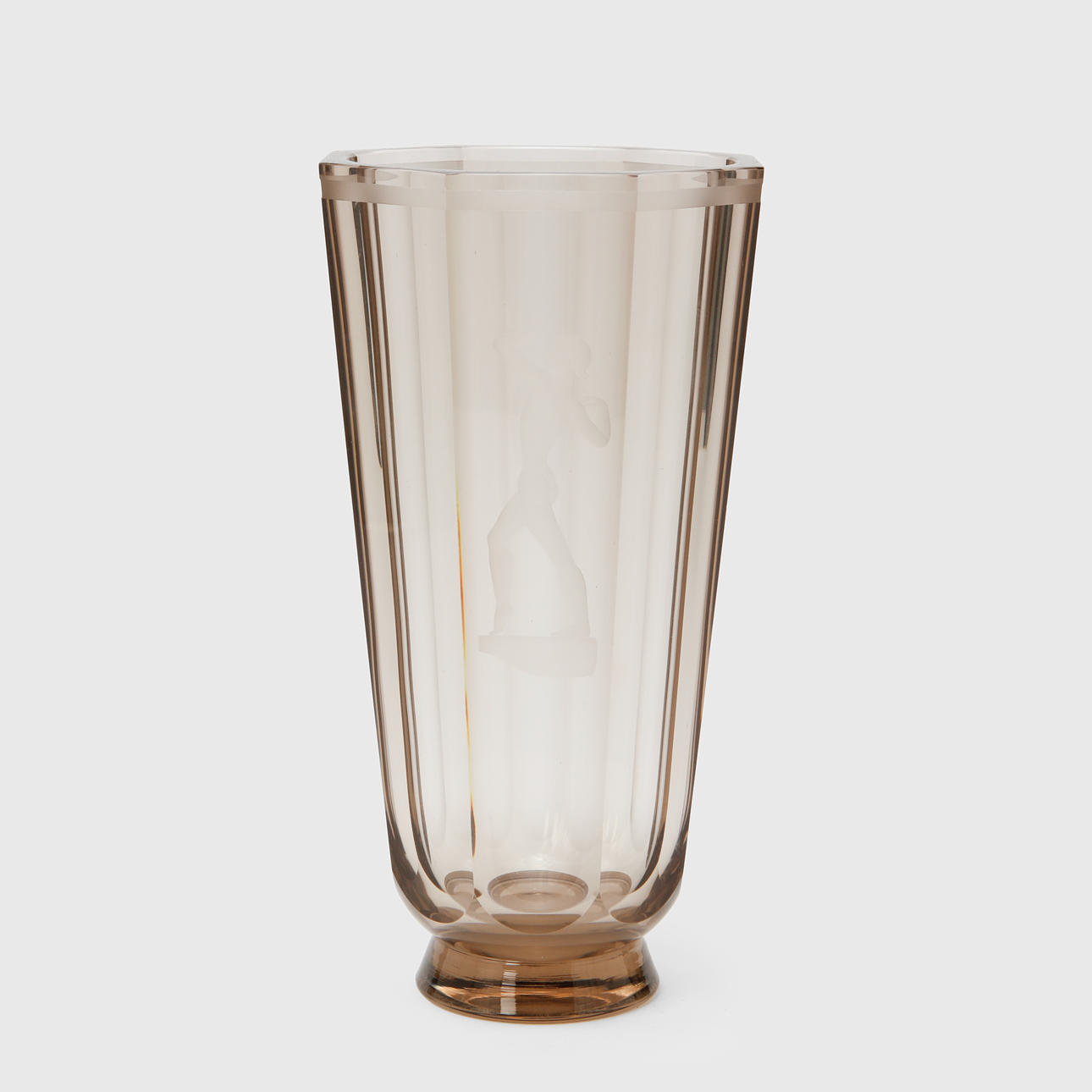 SIMON GATE. A glass vase, Orrefors, 1930s. Glass - Art glass - Auctionet