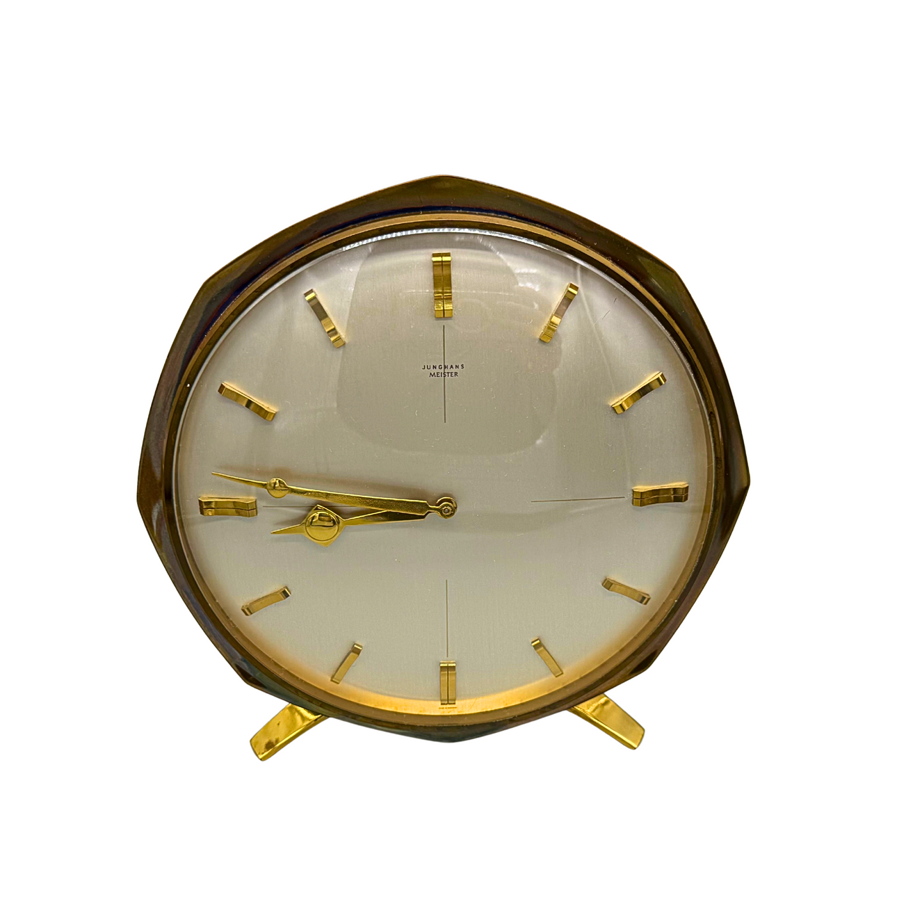 JUNGHANS MEISTER, DESIGNER TABLE CLOCK, 1960S. Clocks & Watches - Mantel clocks - Auctionet